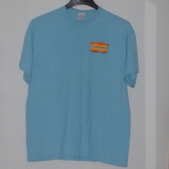 Comic Con | Shirts | Florence Comic Con 24 Doublesided Tshirt | Poshmark